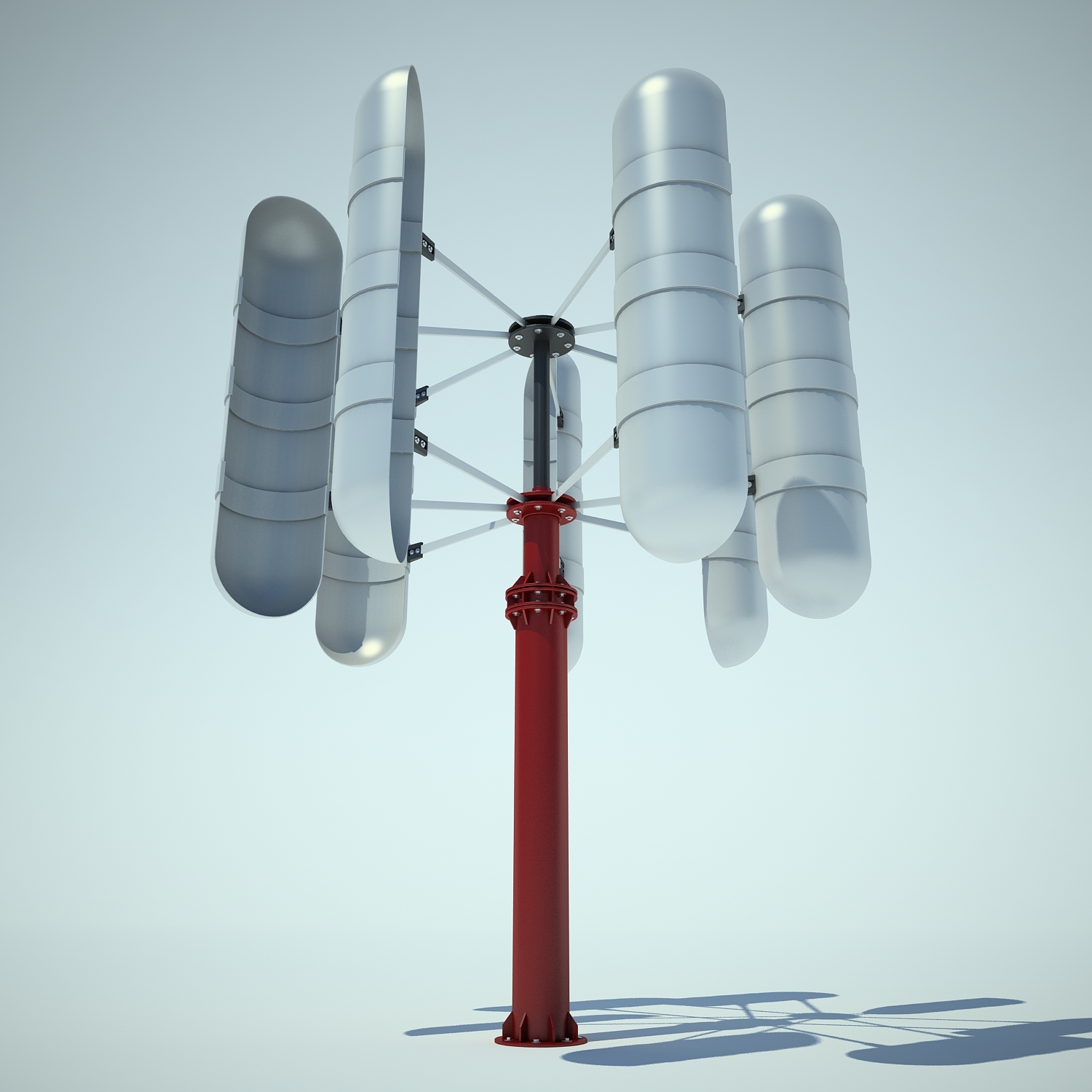 3d model wind turbine