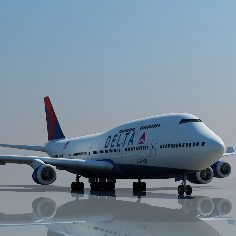 max boeing 747 delta