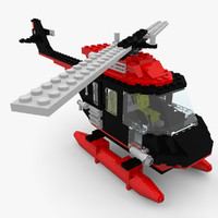 3d lego lewis hamilton model
