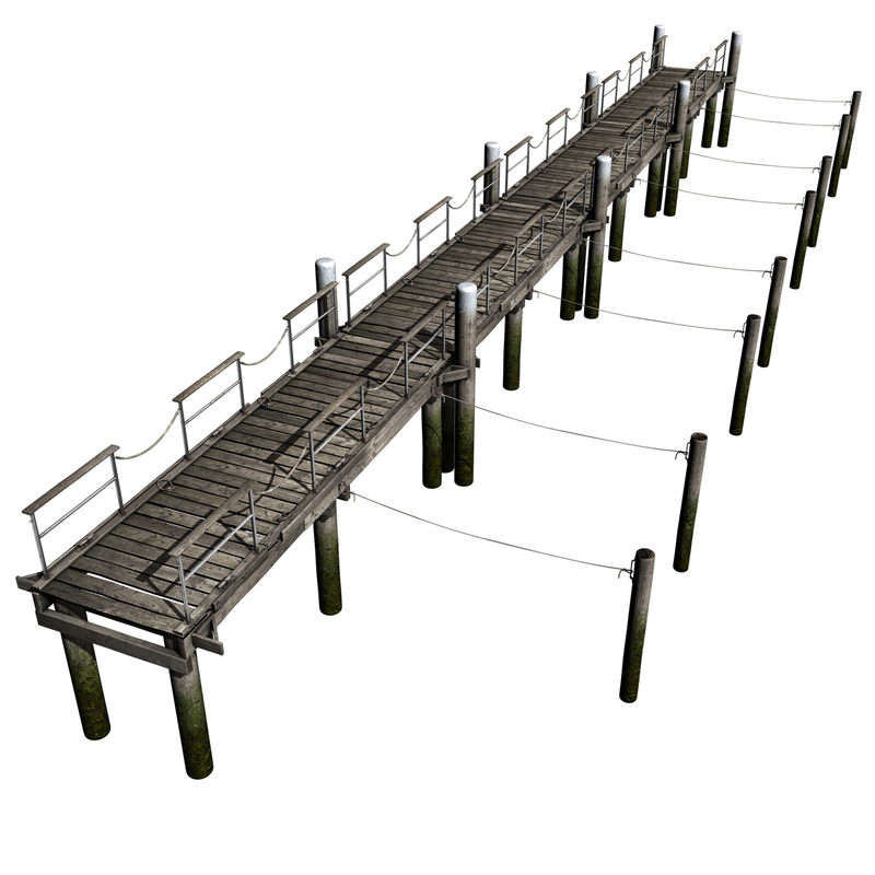 3d modeled pier module