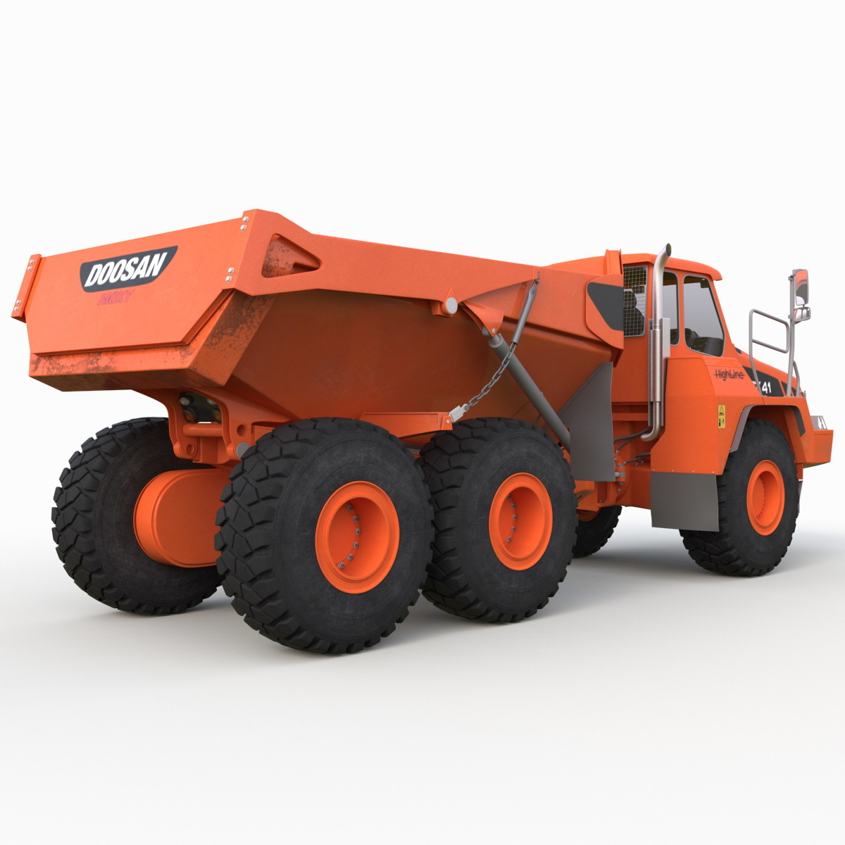 articulated truck doosan moxy max