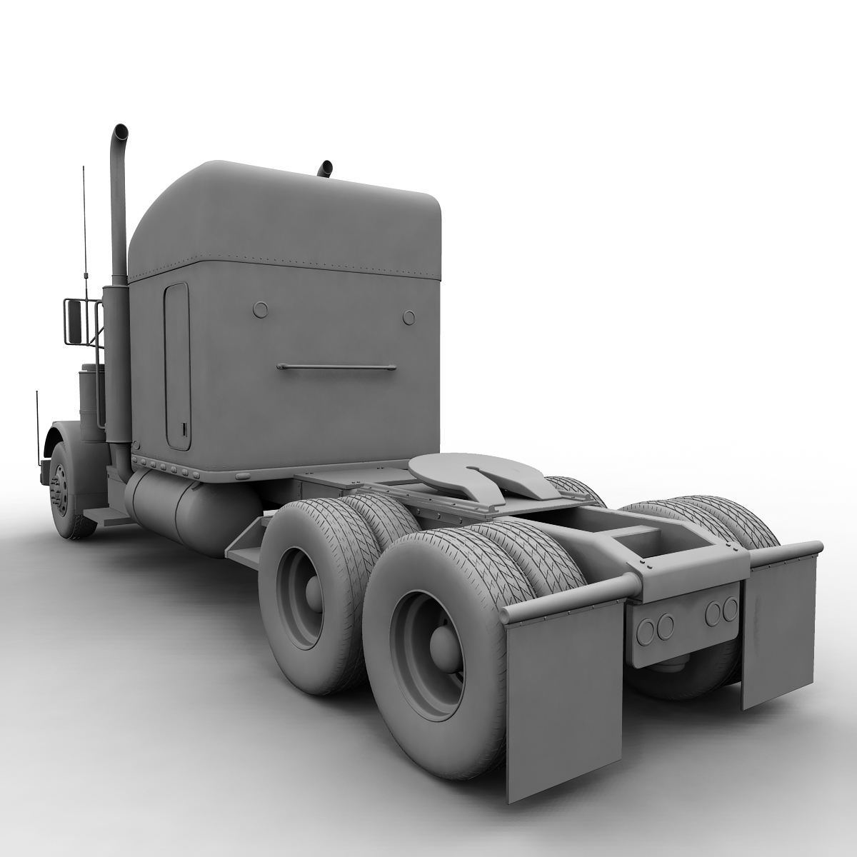 3d max heavy truck