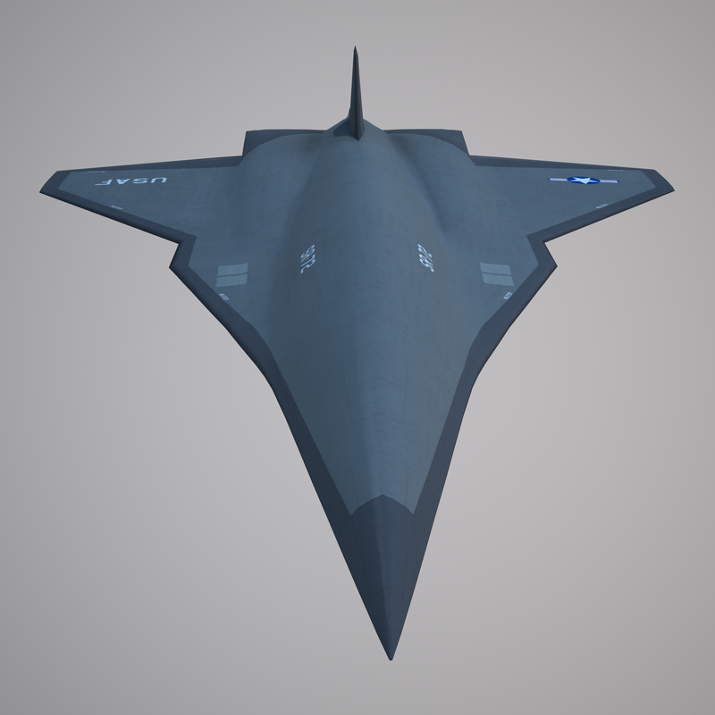 3d model lockheed martin sr-72