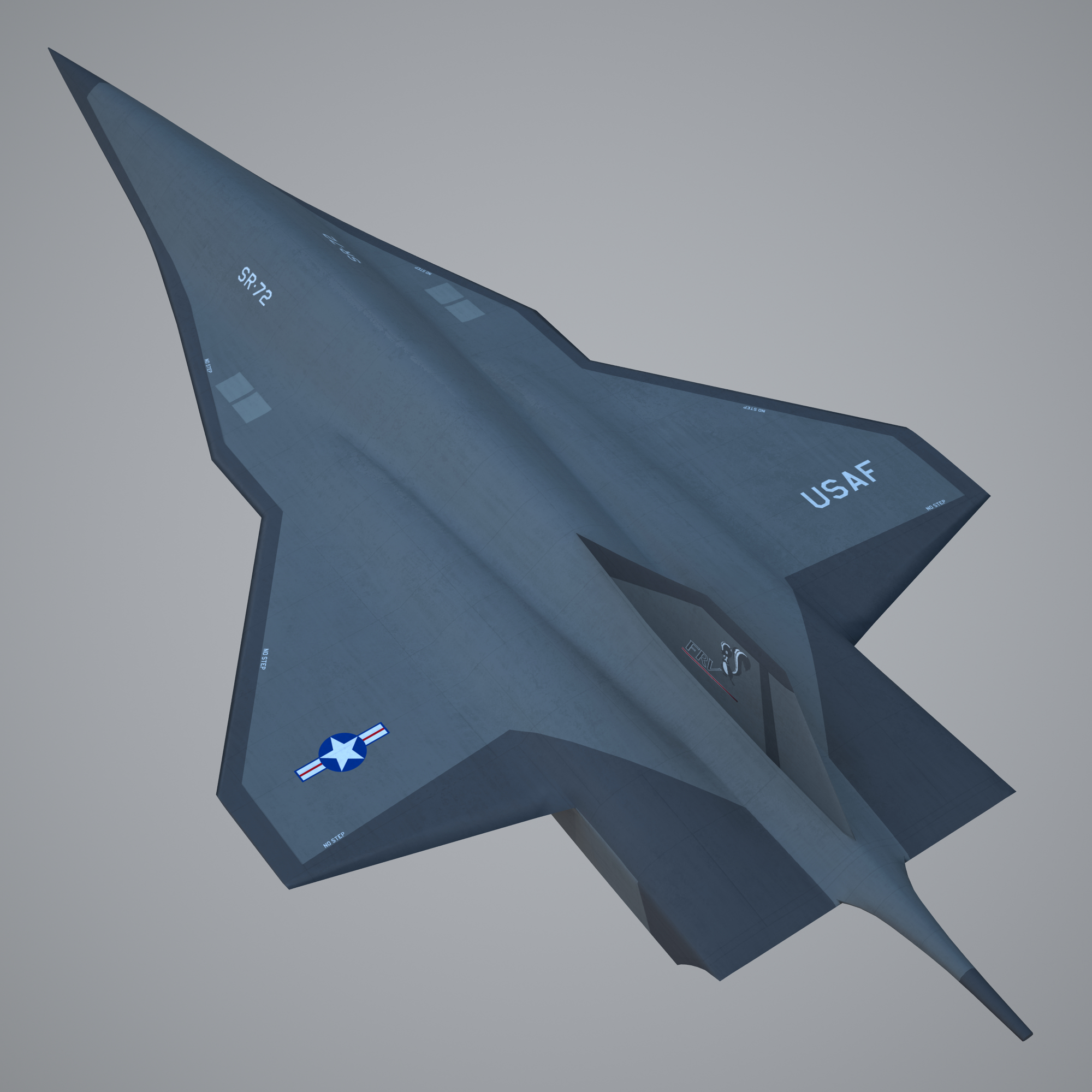 3d model lockheed martin sr-72
