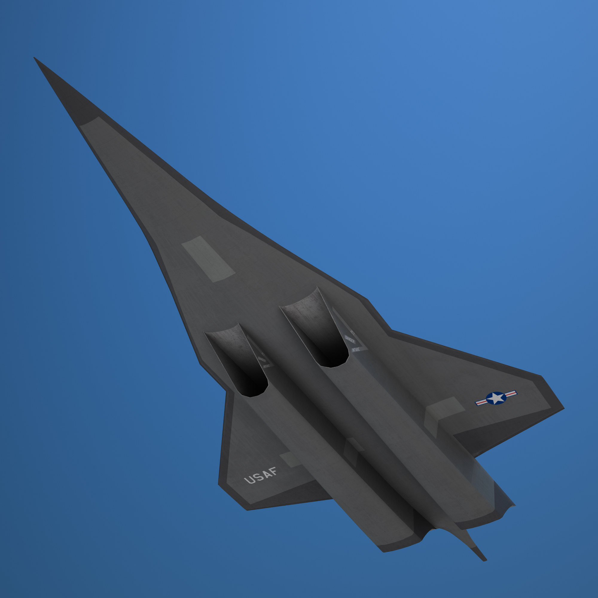 3d model lockheed martin sr-72