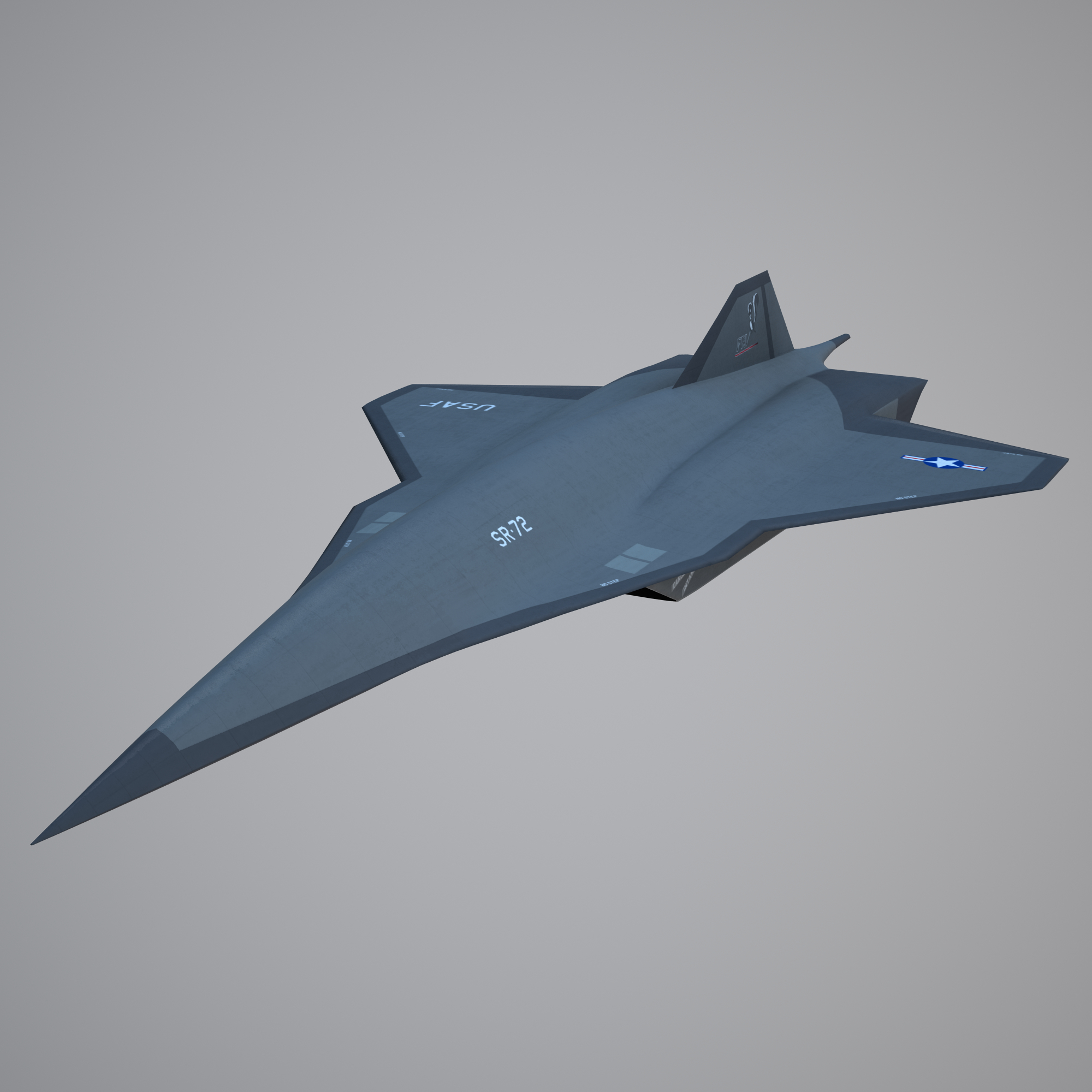 3d model lockheed martin sr-72
