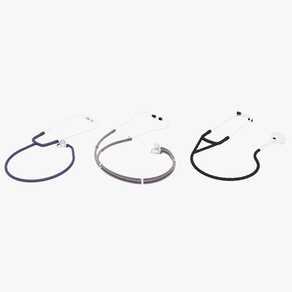 doctor stethoscopes 3d model