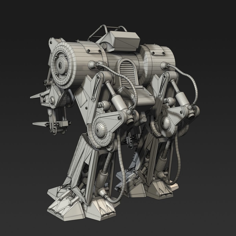 3d model of exoskeleton exo