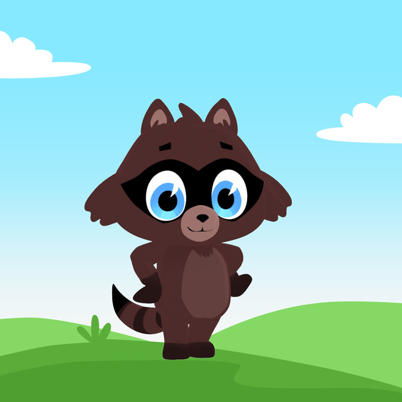 raccoon cartoon max