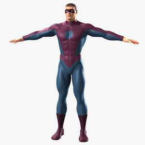 Superhero 3D Models for Download | TurboSquid