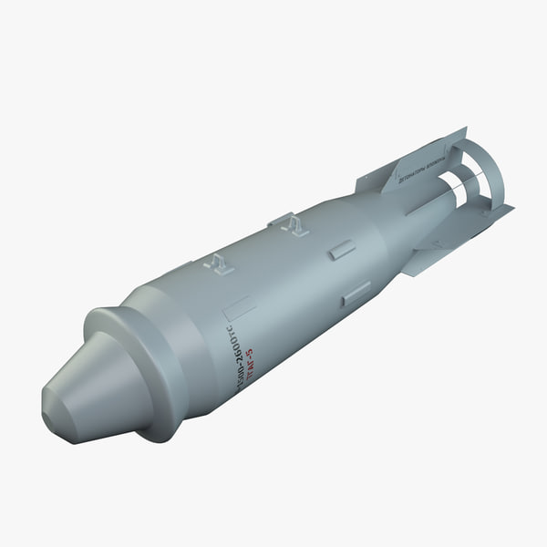 3d model bomb