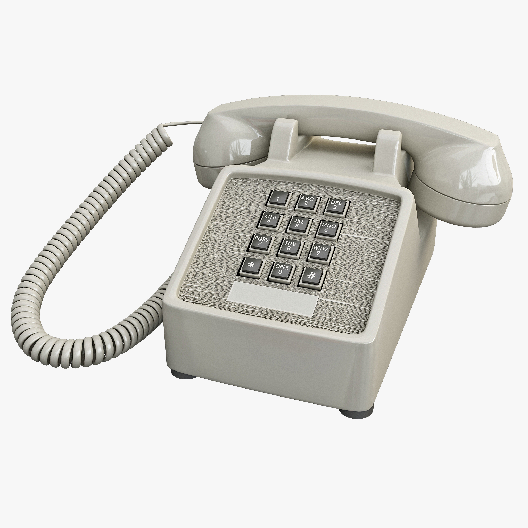max traditional retro corded phone