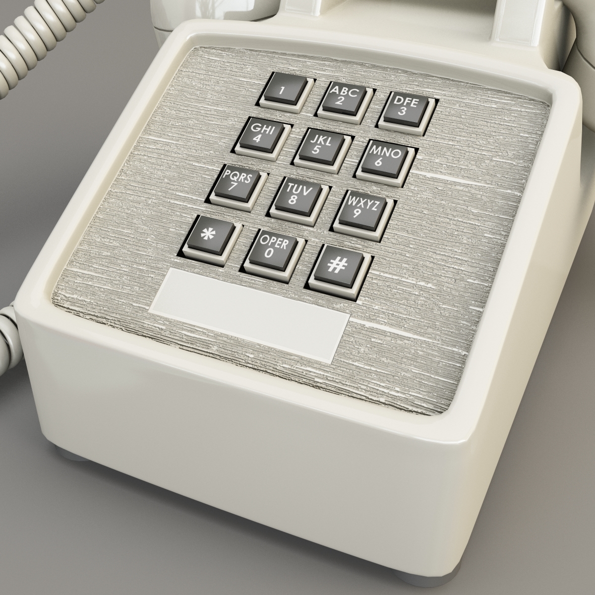 max traditional retro corded phone