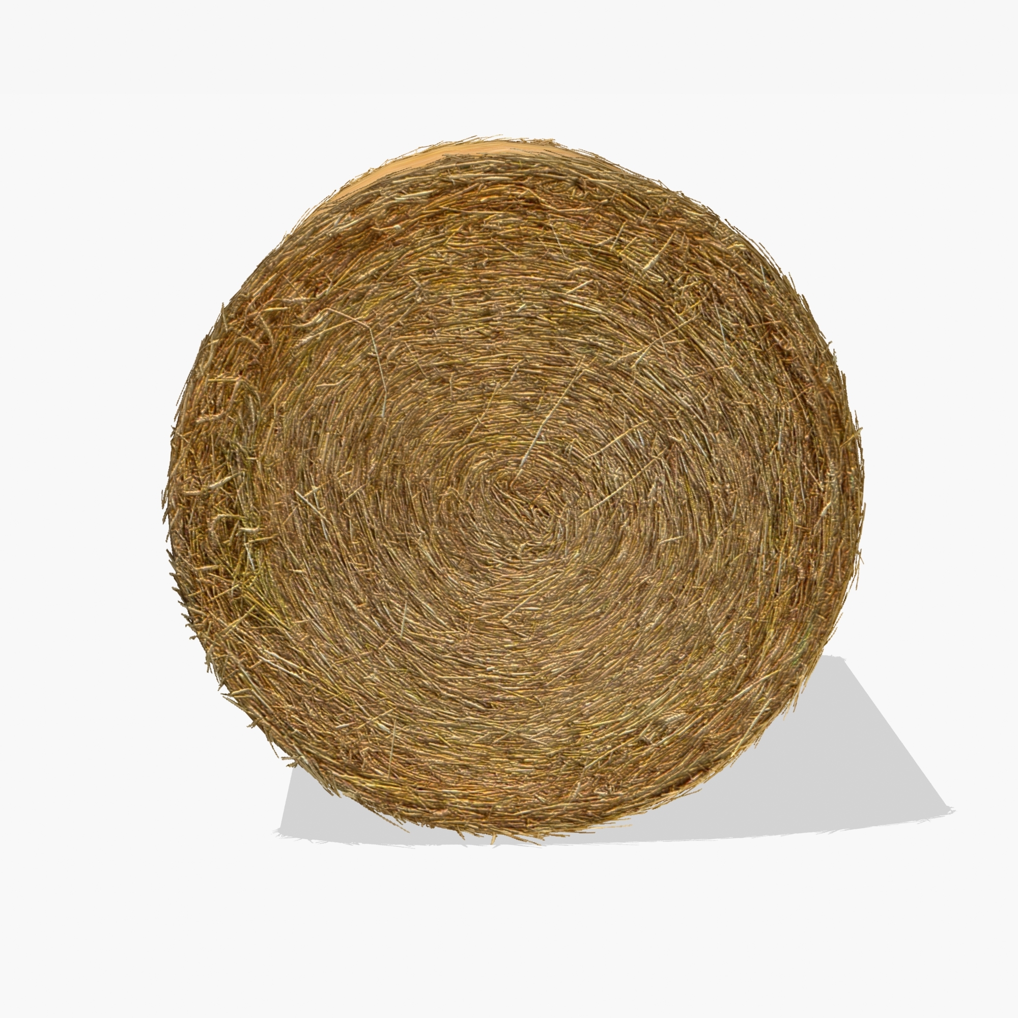 3d hay bale