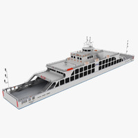 ferries washington state 3d model