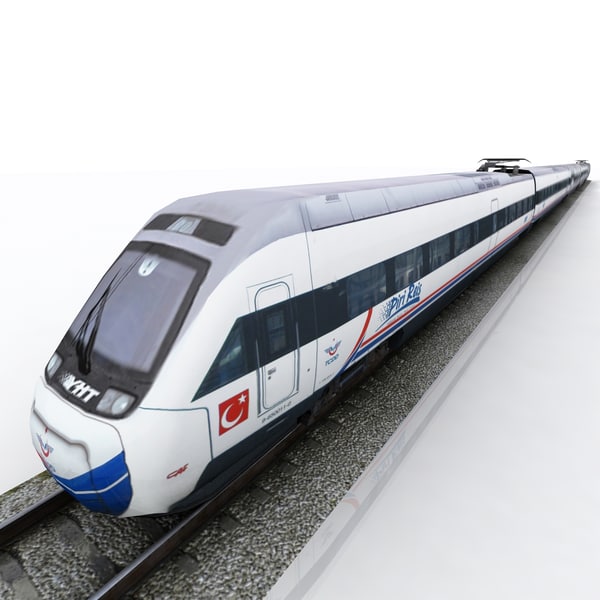 3d model yht tcdd train