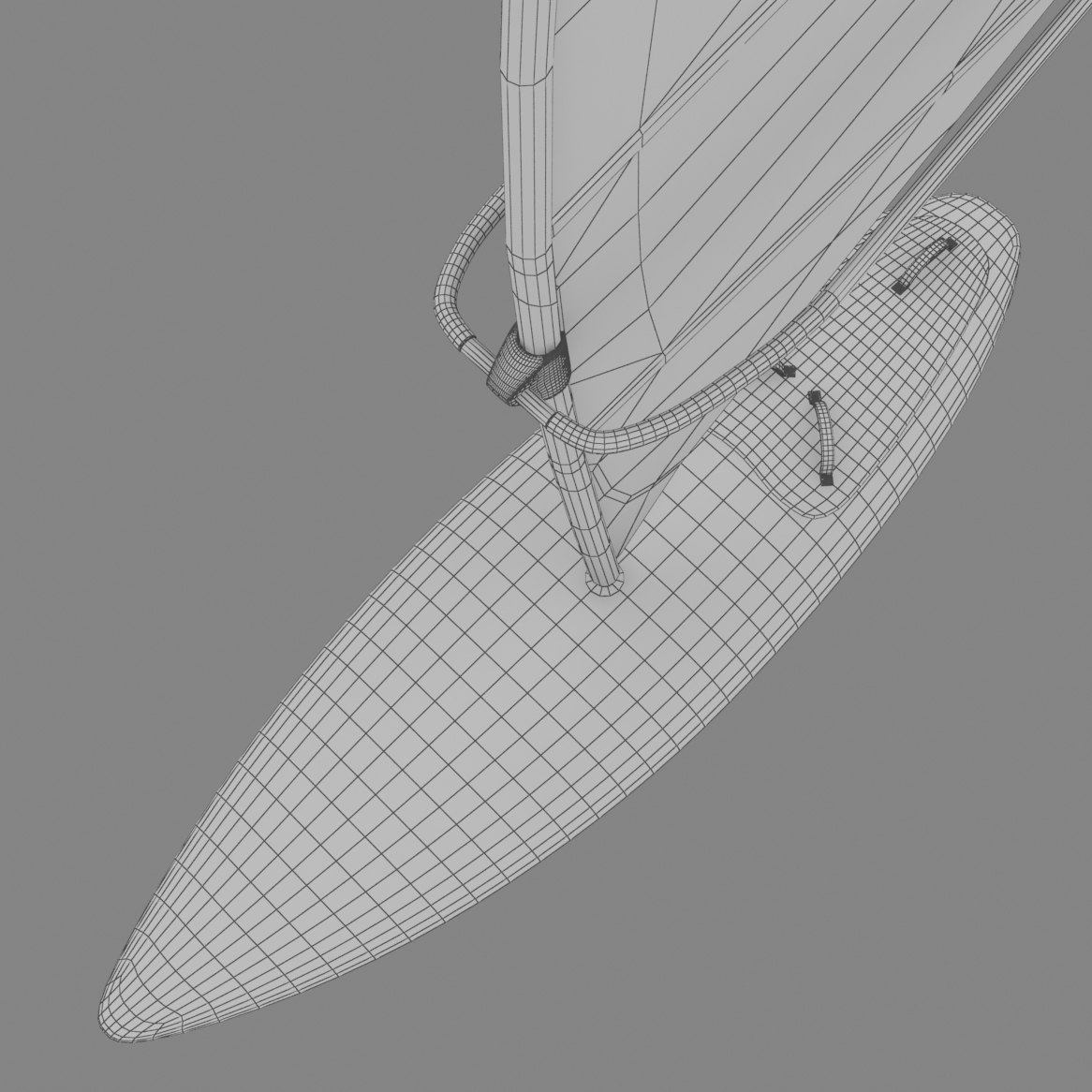 windsurfing freestyle board 3d max