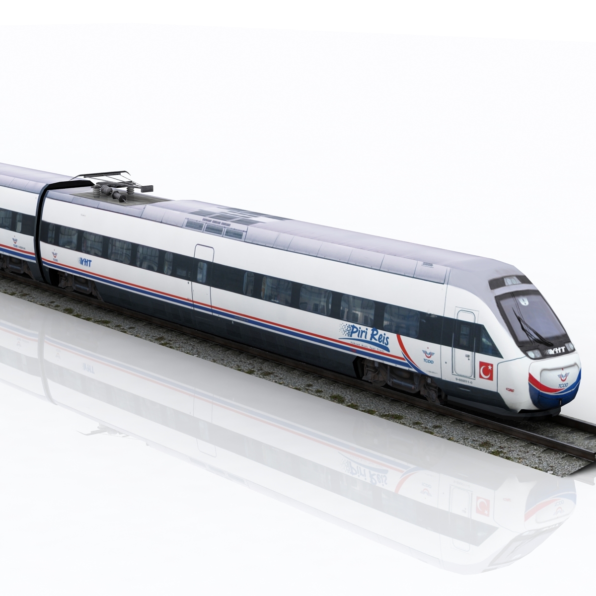 3d model yht tcdd train