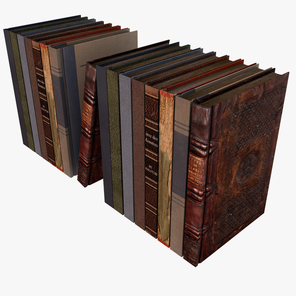book page 3d model