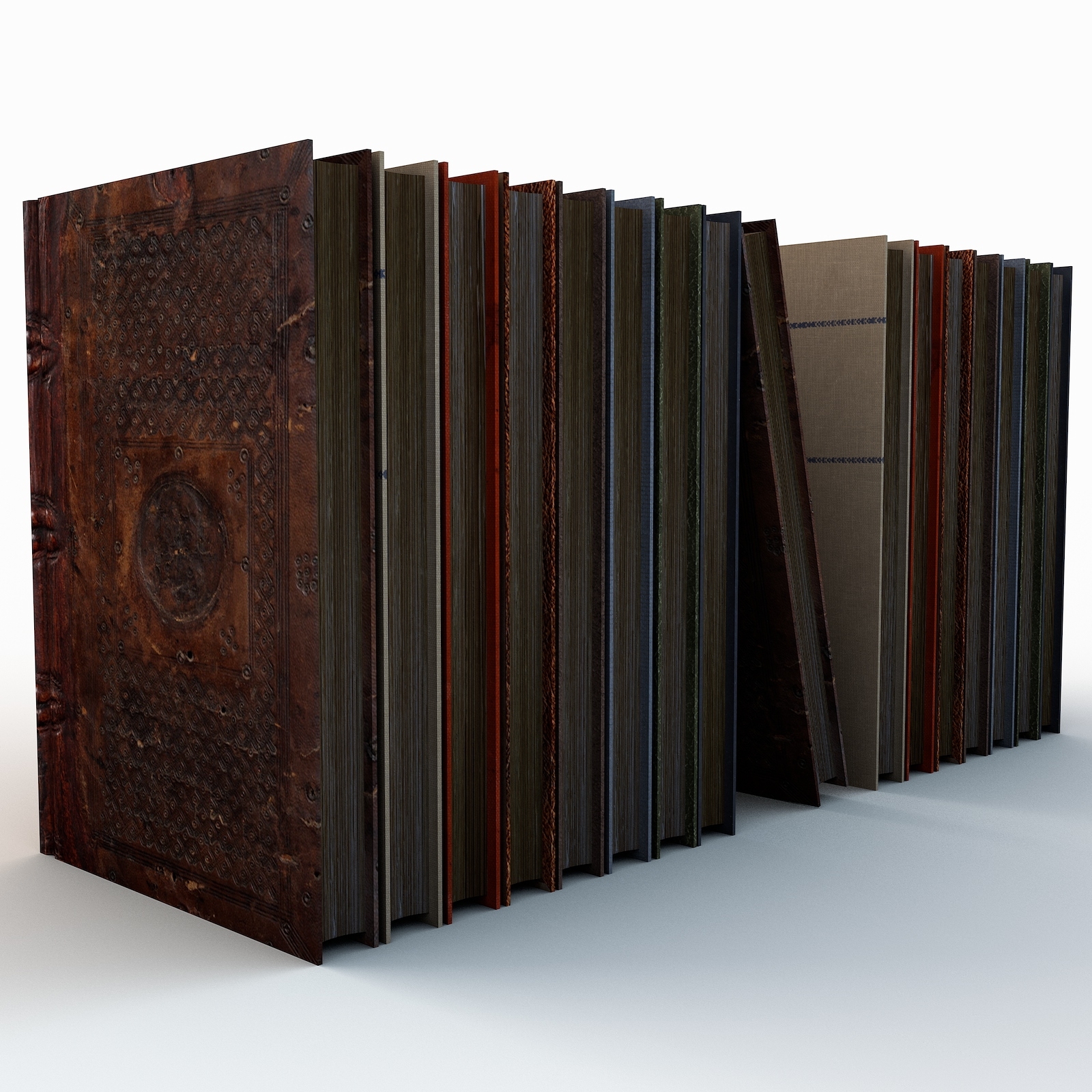 book page 3d model