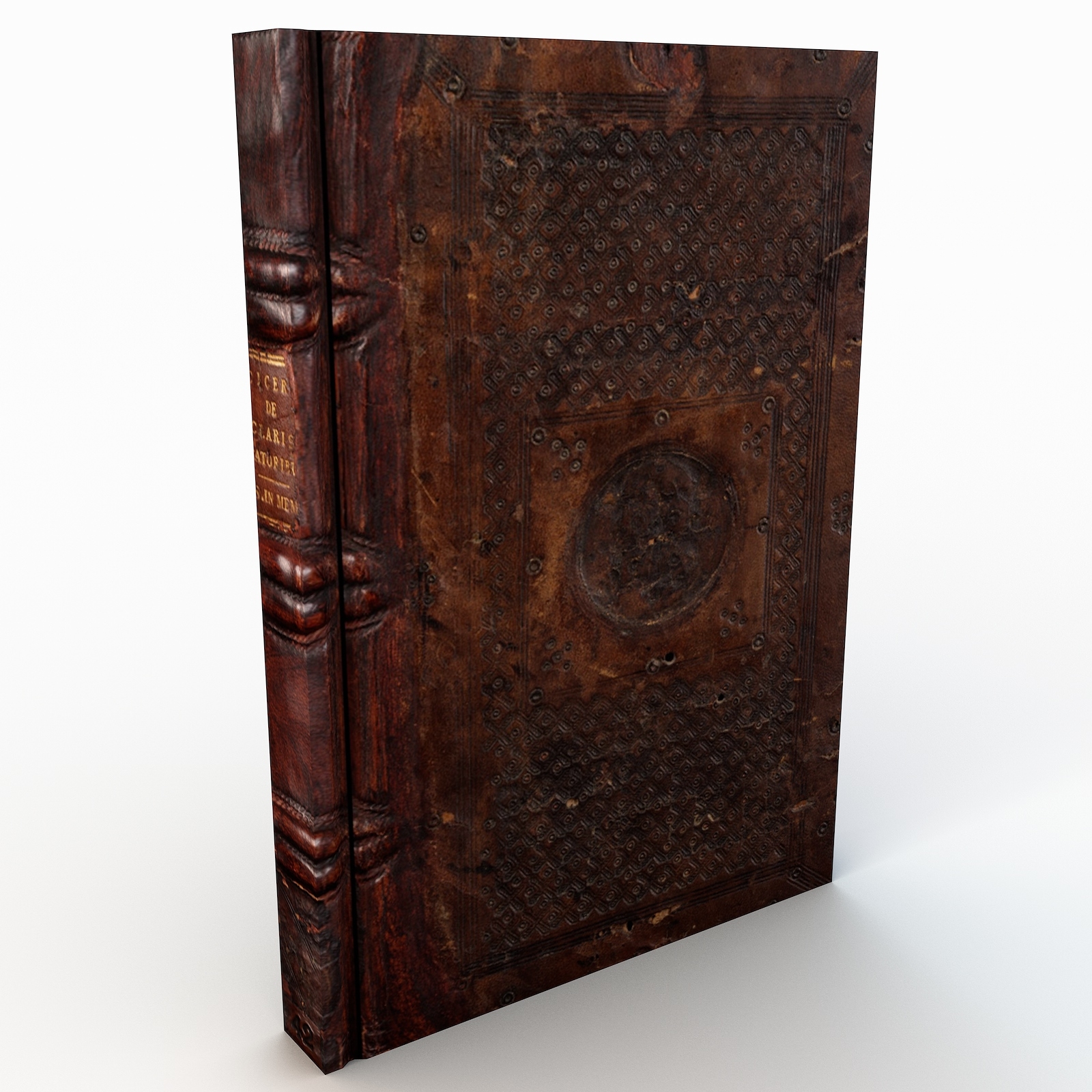 book page 3d model