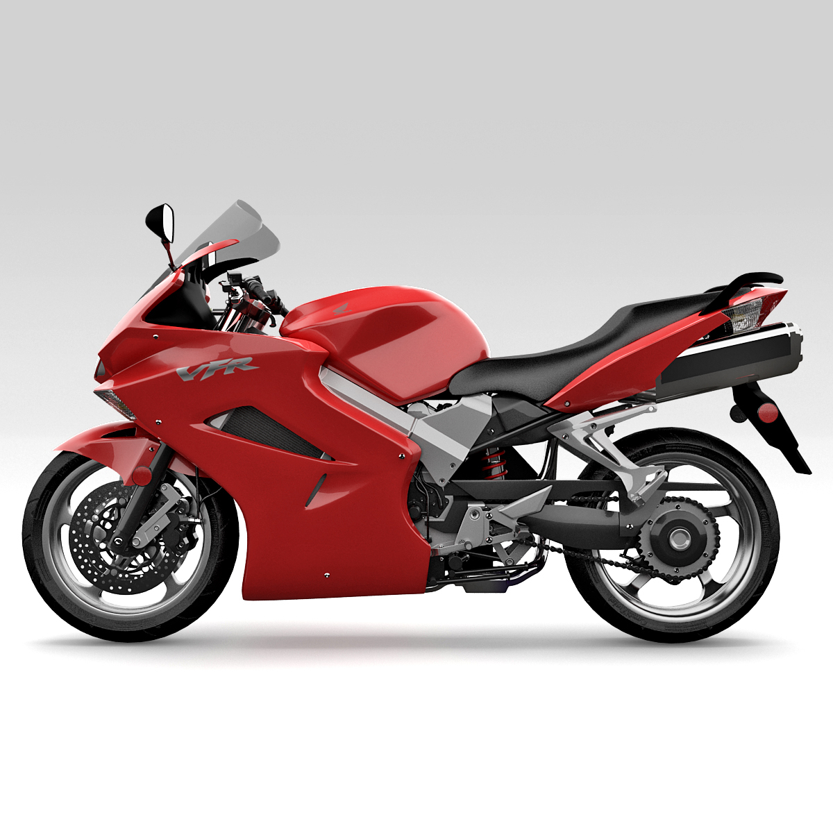 obj motorcycle honda vfr 800