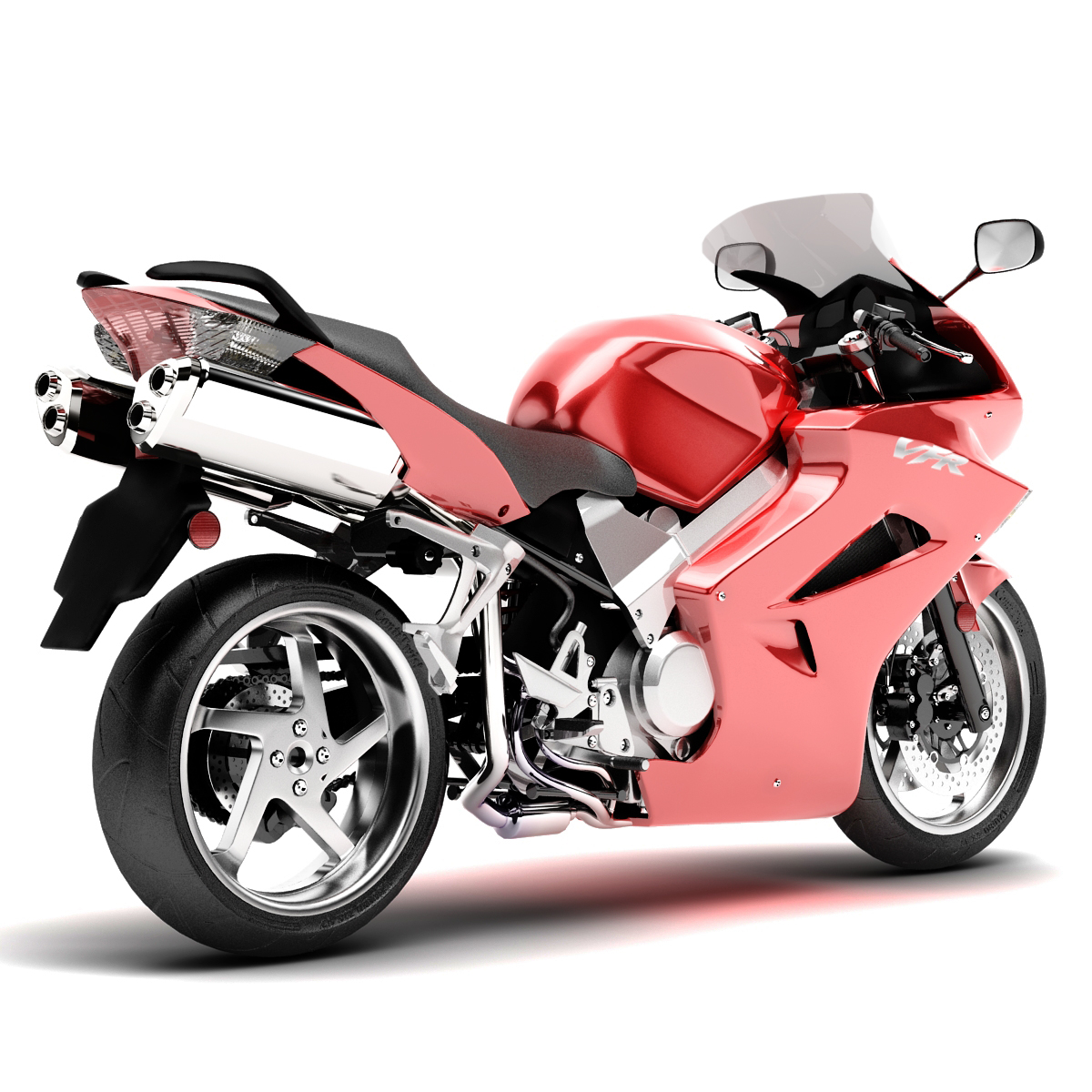 obj motorcycle honda vfr 800