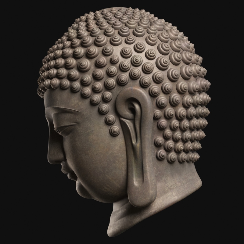 buddha head max