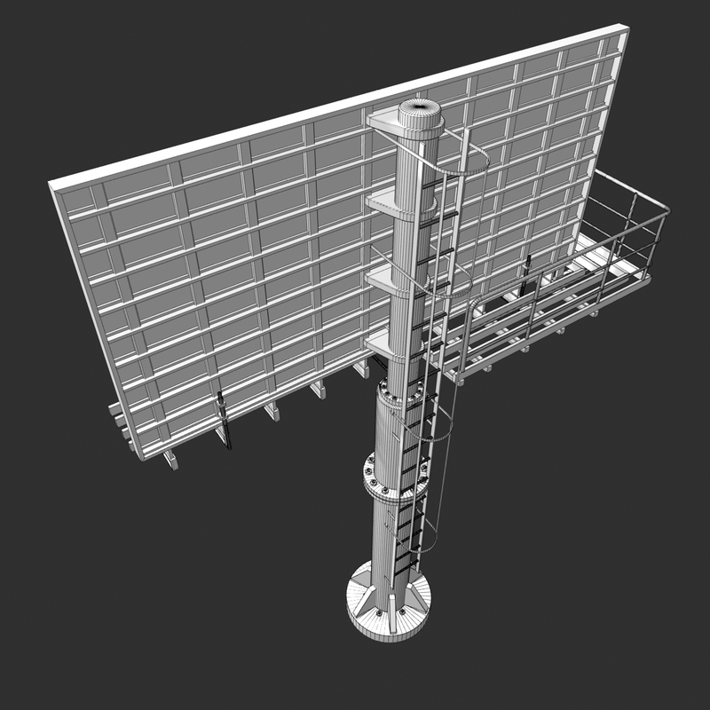 Billboard 48 Sheet 3d Model billboard-48-sheet-3d-model