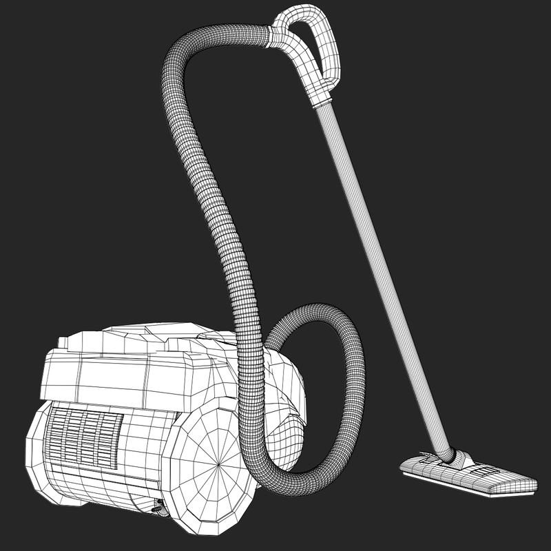 3d model vacuum cleaner