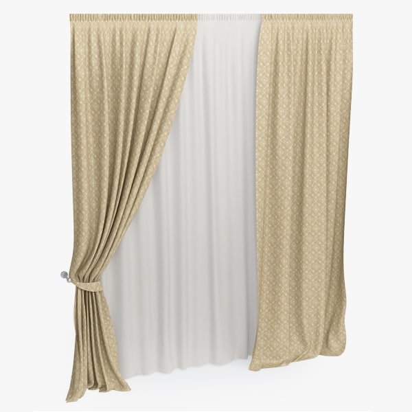 3ds max curtains