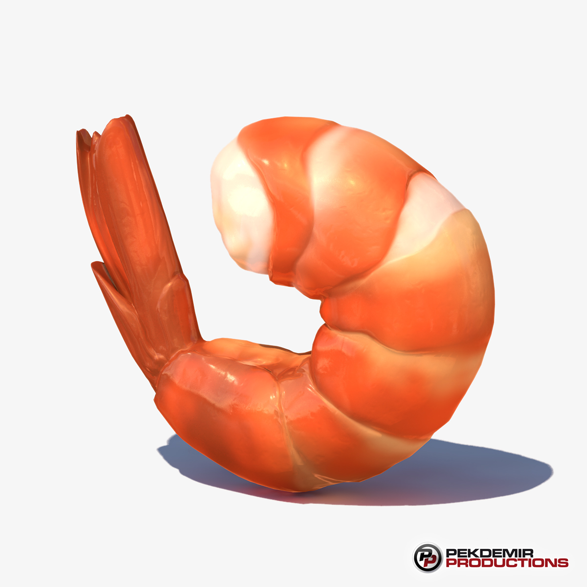 3d c4d shrimp