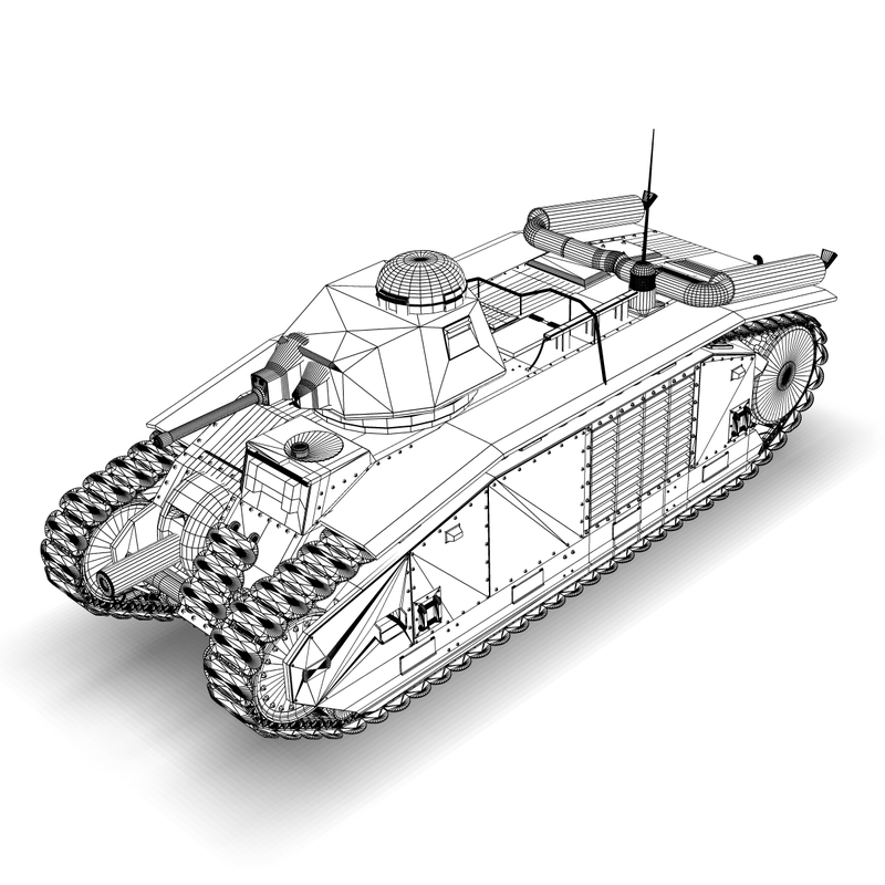 char b1 heavy vehicle obj