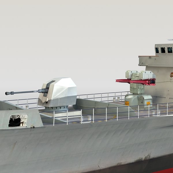 hms edinburgh d97 type 3d model