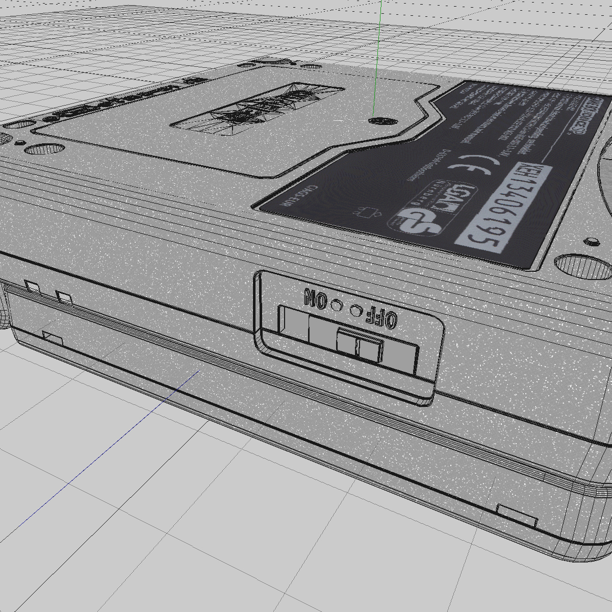 3d nintendo gameboy advance sp