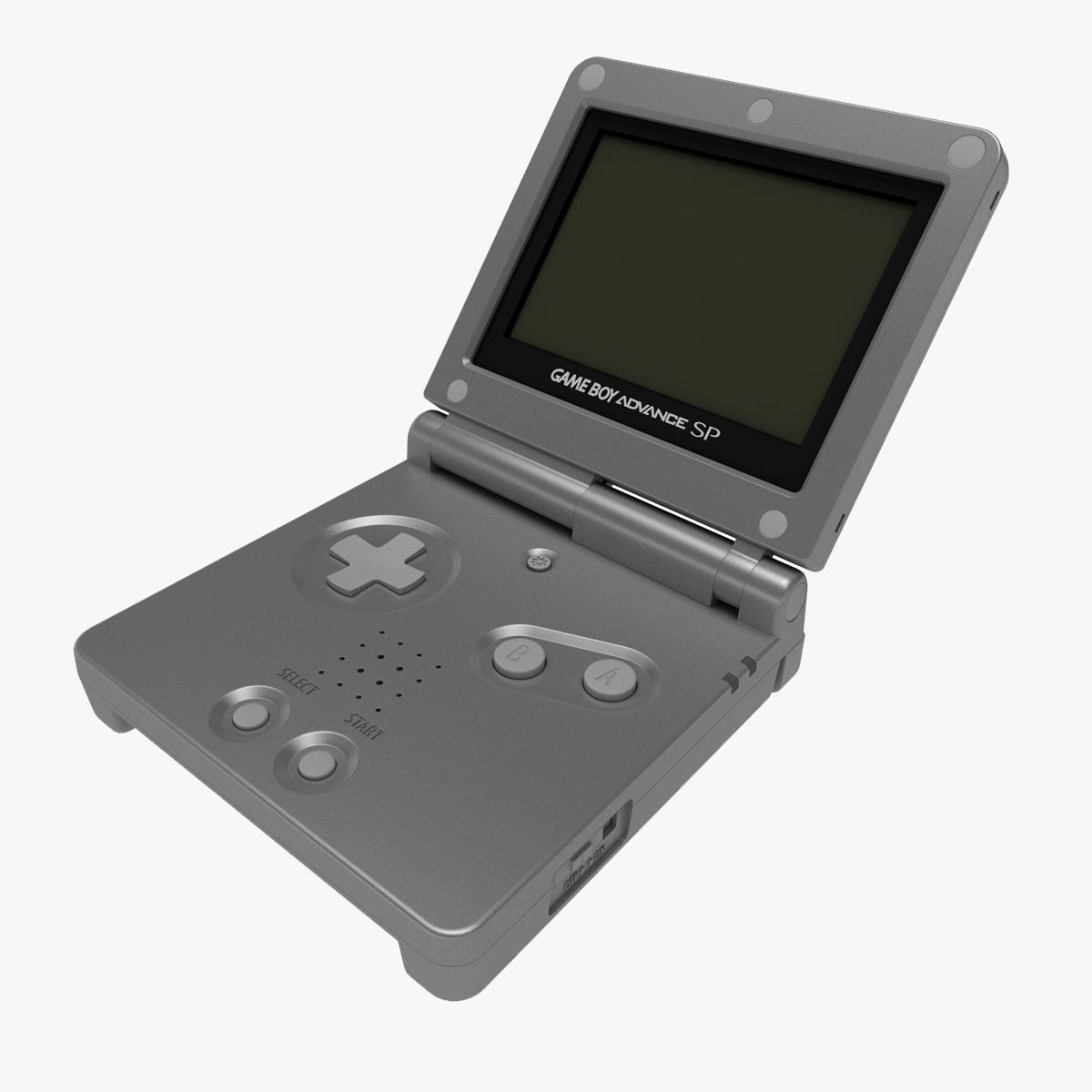 3d nintendo gameboy advance sp