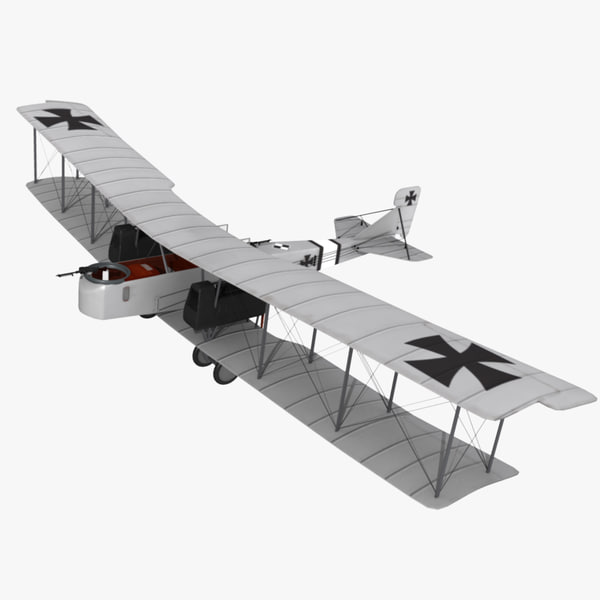 modelo 3d Gotha GV - TurboSquid 742197