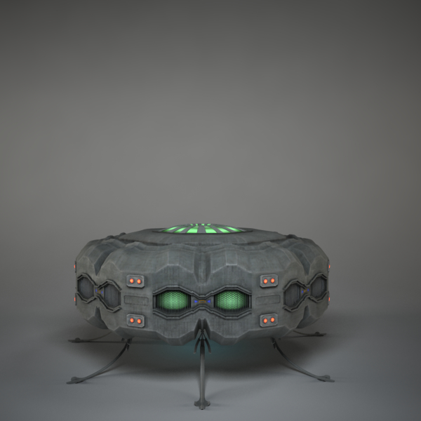3d model ufo