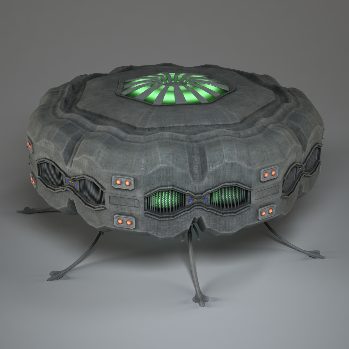 3d model ufo