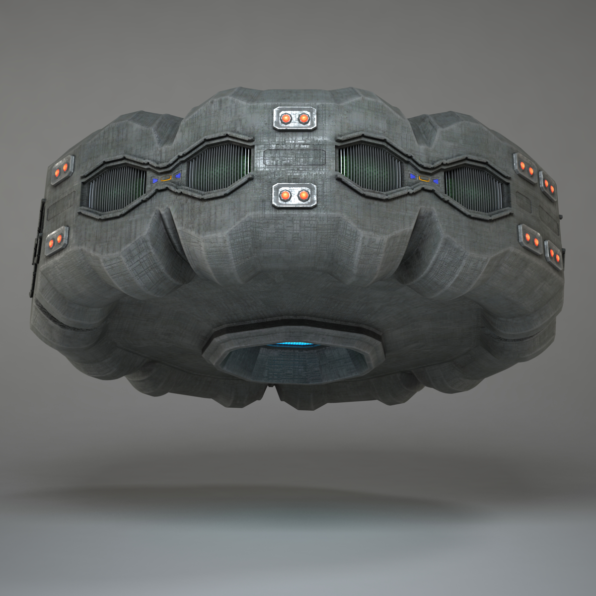 3d model ufo