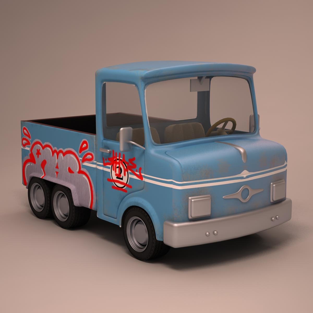 max truck cartoon
