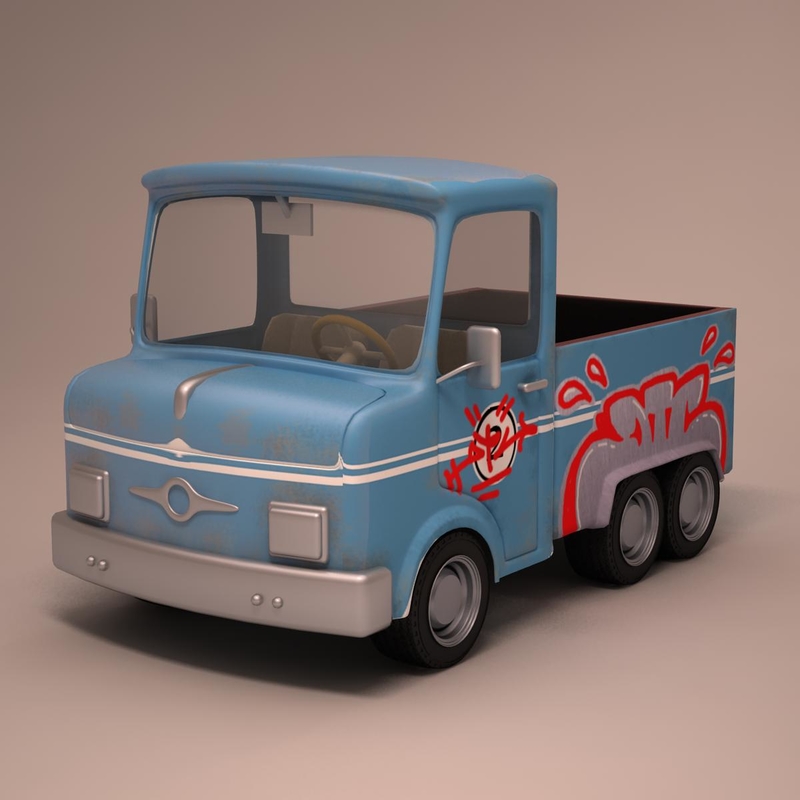 max truck cartoon