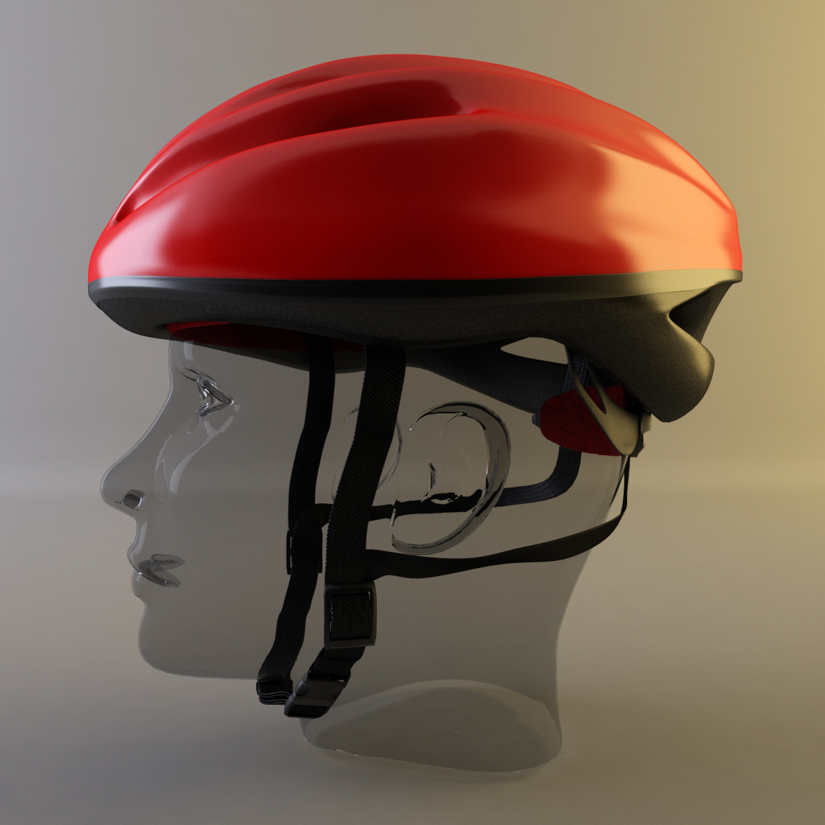 3d road bicycle helmet model