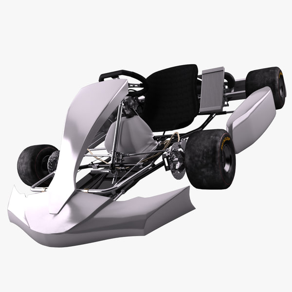 3d generic go-kart model
