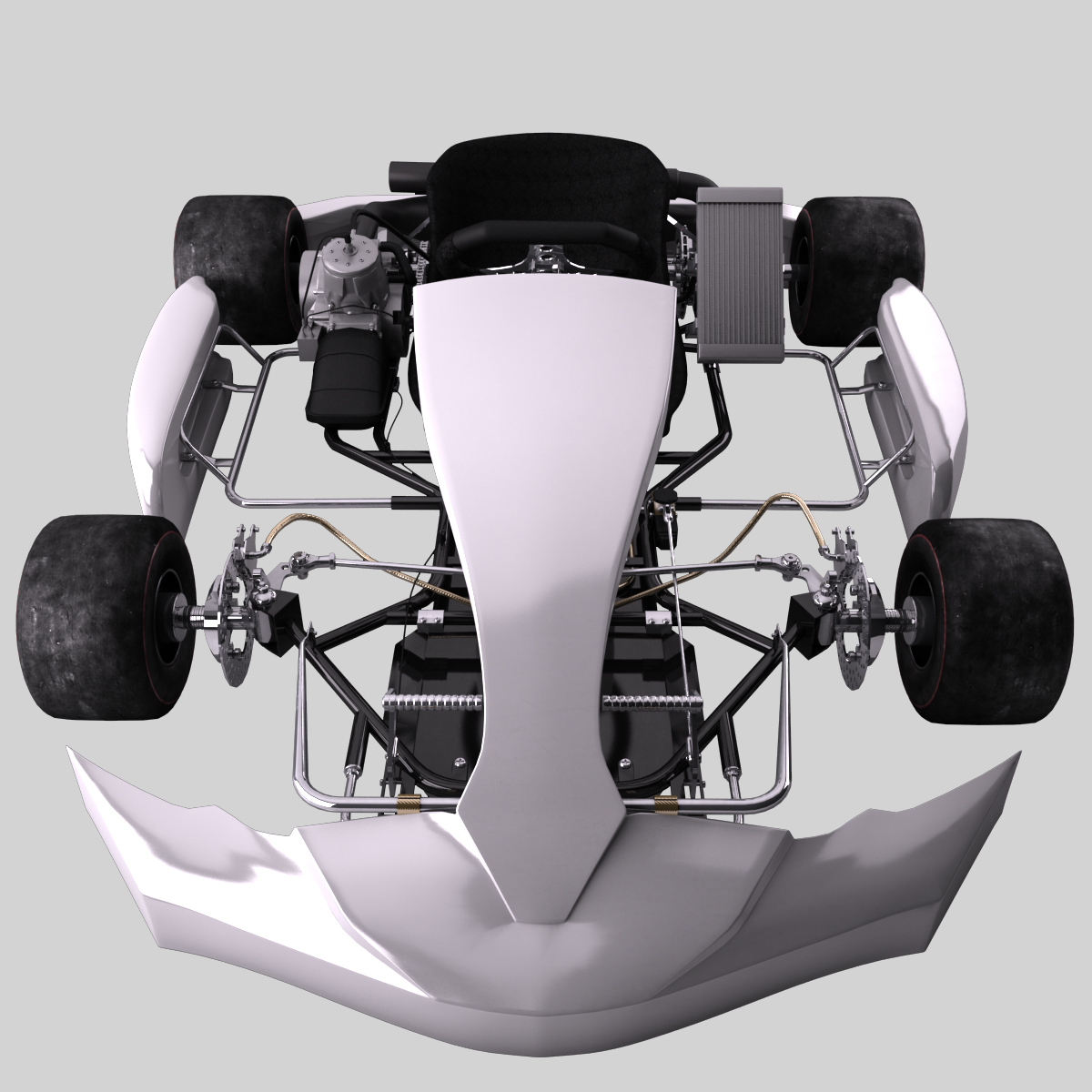 3d generic go-kart model