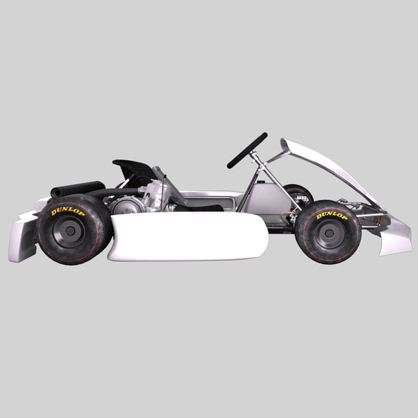 3d generic go-kart model