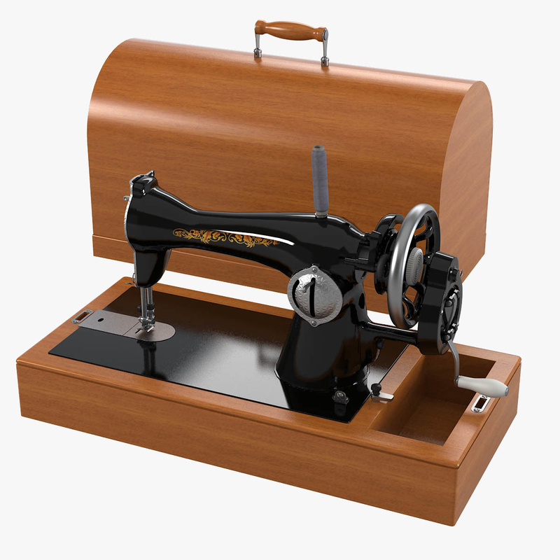 modèle 3D de Machine à coudre - TurboSquid 746325