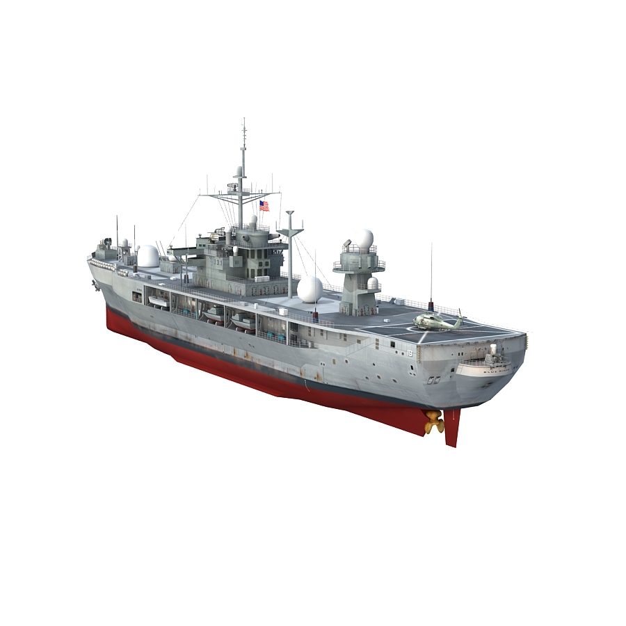 3d uss blue ridge lcc-19