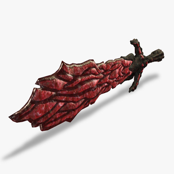sword rock 3d model