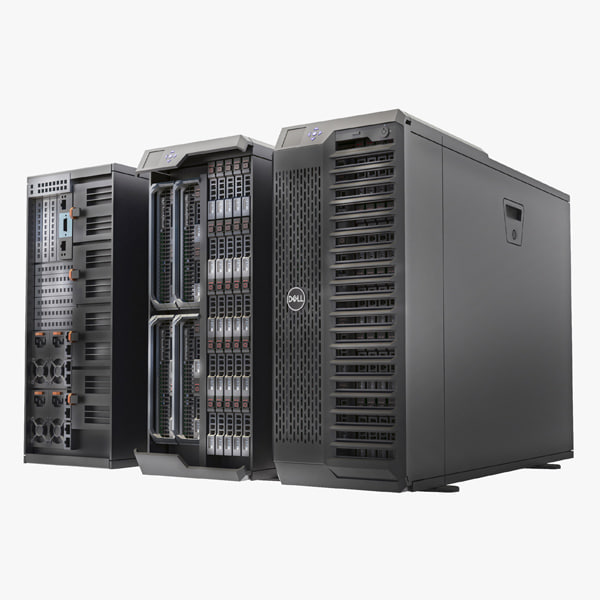 3d dell servers vrtx model